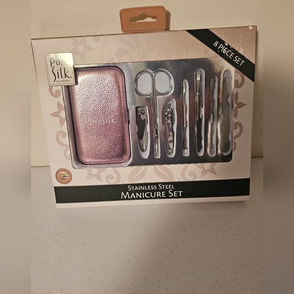 Bath & Body | Manicure Set Pink 8piece | Poshmark